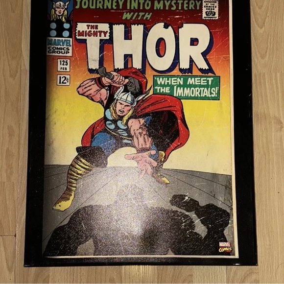 Wall Decor | Thor Poster That Resembles 9s Comic Books | Poshmark